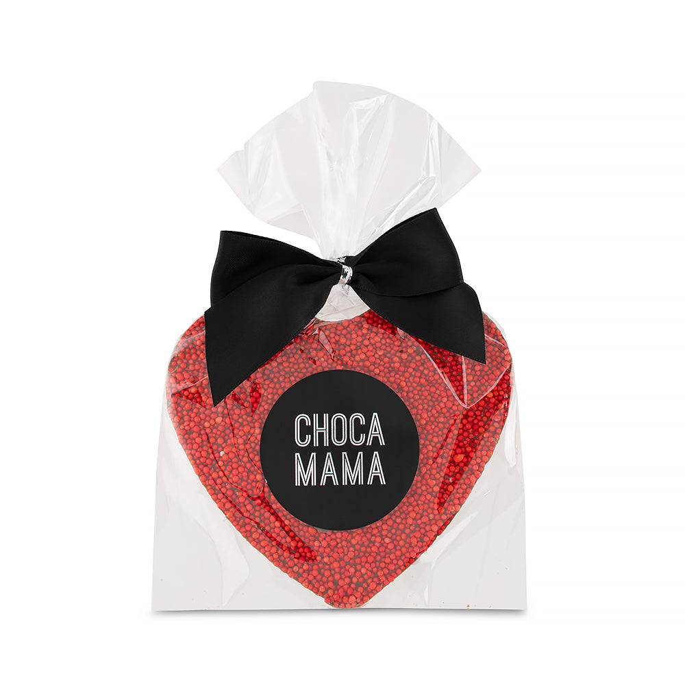 Chocamama Milk Chocolate Red Heart | 75g – Bulk Eats Warehouse