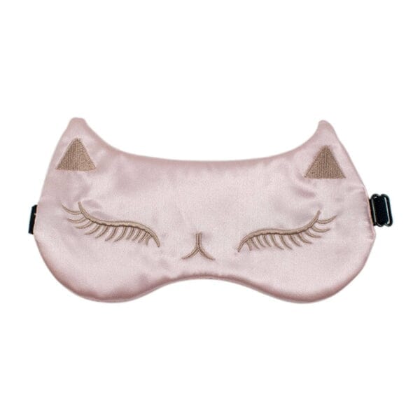 Eye Mask - Pink Satin Cat – Bulk Eats Warehouse