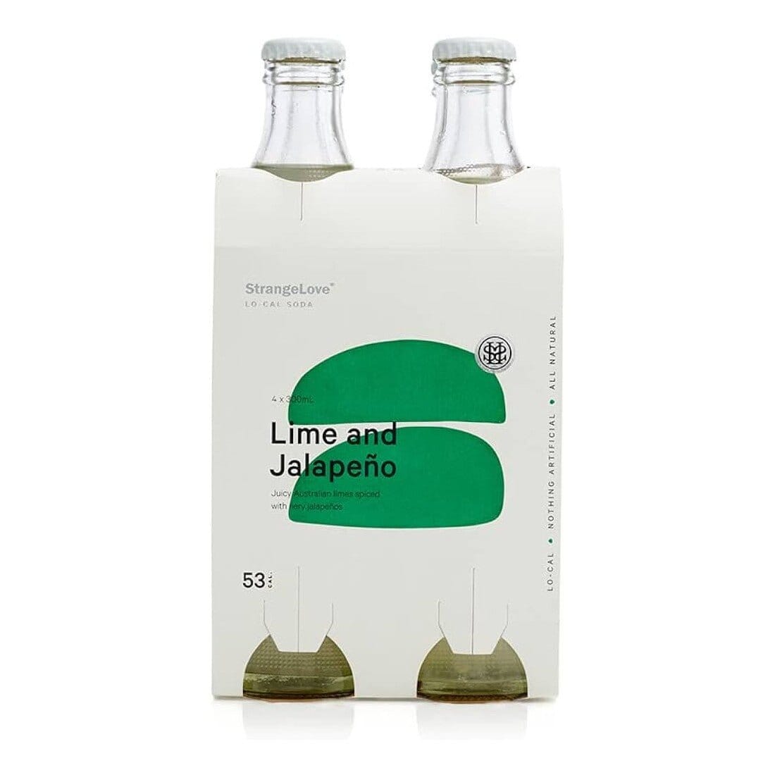StrangeLove Lime & Jalapeno Lo-Cal Soda 4 Pack | 300mL – Bulk Eats ...