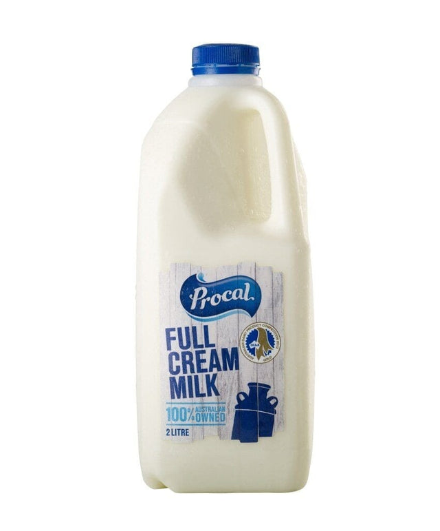 Procal Full Cream Milk Box | 6x2L – Bulk Eats Warehouse
